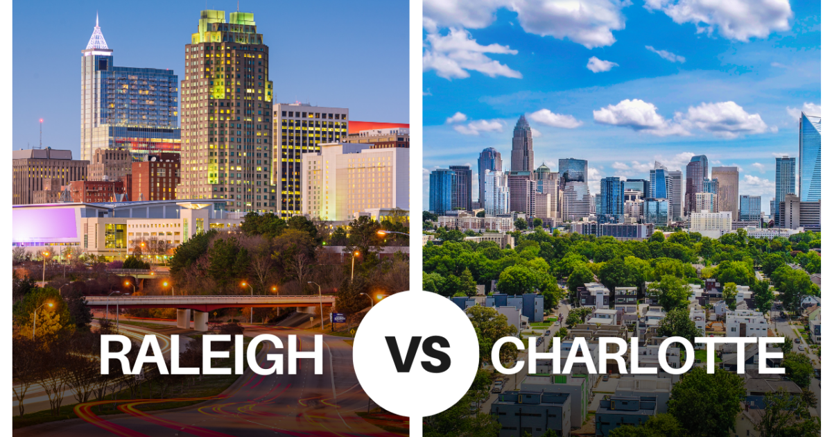 Raleigh vs. Charlotte: What It’s Really… | West & Woodall Real Estate
